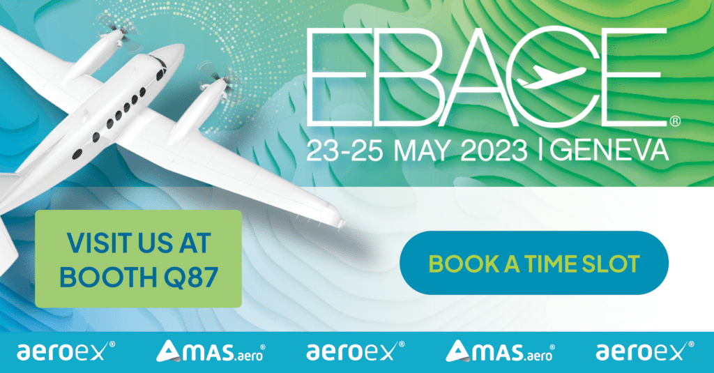 EBACE 2023 – Meet AeroEx and explore AMAS.aero